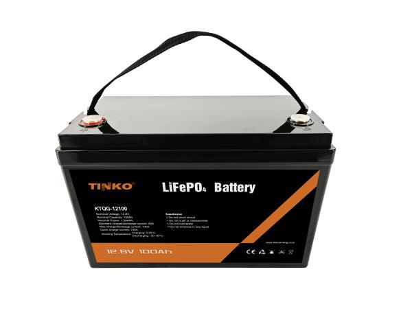 Quality Long Life 12V Battery For Solar Storage 100AH LiFePO4 Deep Cycle Battery for sale