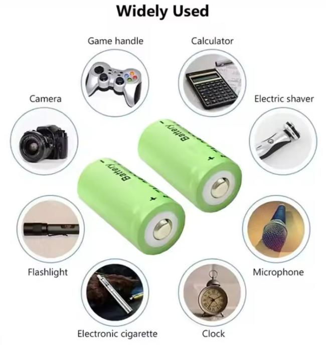 Rechargeable A Type Ni-MH Battery A1800 1.2V 1800mAh CE Approved for Smart Lock