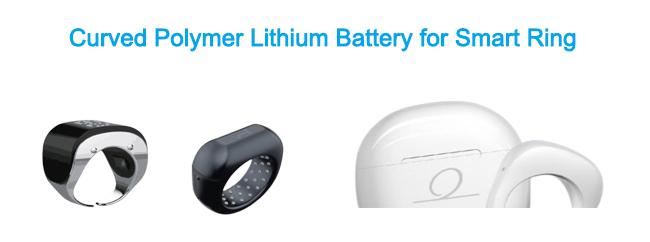 220726 3.7V 27mAh Curved Battery Smart Ring Battery Curved Lithium Polymer Battery Smart Wearable Battery