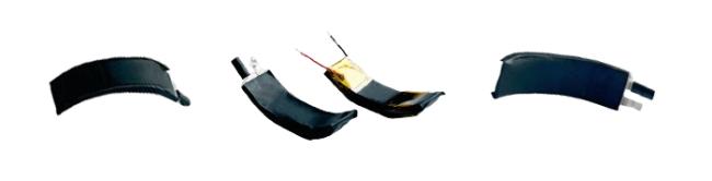 220726 3.7V 27mAh Curved Battery Smart Ring Battery Curved Lithium Polymer Battery Smart Wearable Battery