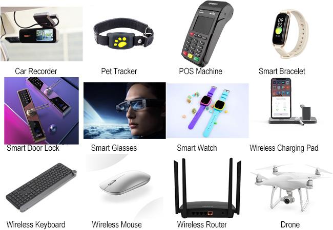 3.7V 100mAh Small Lithium Polymer Battery 362019 for Wireless Headset