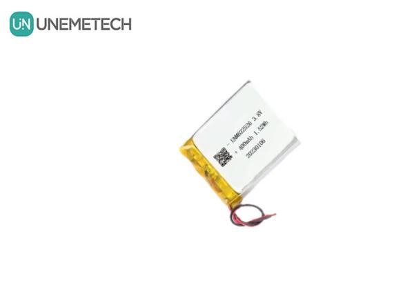 Quality Custom 3.8V 400mAh High Voltage Lithium Ion Battery Pack 622526 For Smart for sale
