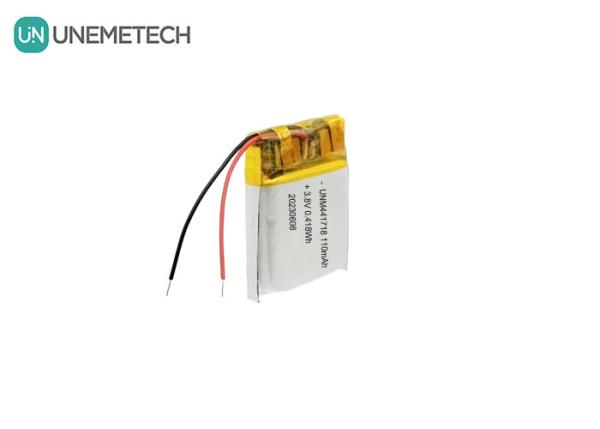 Quality 3.8V 441718 High Voltage Polymer Lithium Ion Battery 110mAh for Medical Bracelet for sale
