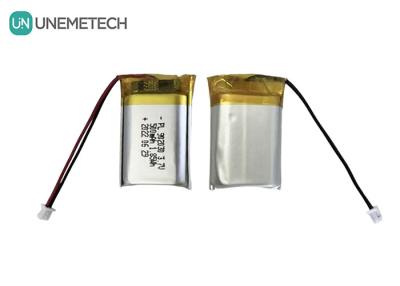 China 3.7V 500mAh Lithium Polymer Rechargeable Battery 902030 for Wearable Devices for sale