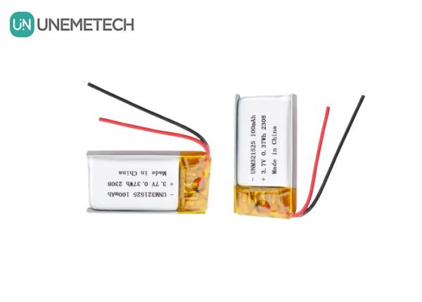 Quality 3.7V 80mAh 321525 Rechargeable Lithium Ion Polymer Battery Charging 1C For for sale