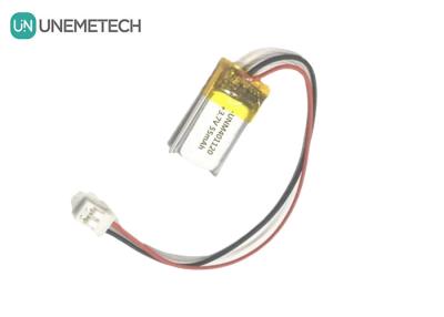 China 401120 3.7V 55mAh Custom Made Lipo Batteries / Headphone Rechargeable Lipo Battery for sale