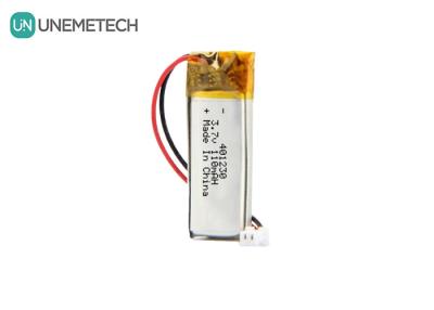 中国 401230 リチウムポリマー電池 3.7V 110mAh リッチャージ可能なリポ電池 イヤホン用 販売のため