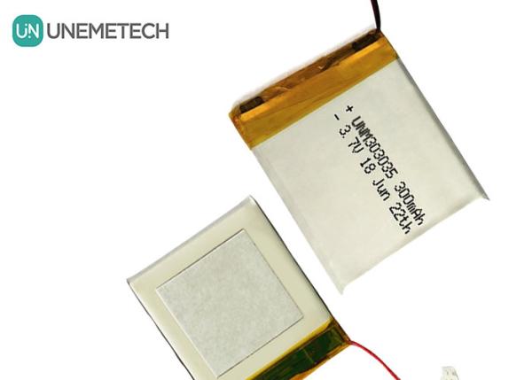 Quality 300mAh Lithium Polymer Battery 303035 Nominal Voltage 3.7 V Lipo Battery MSDS for sale