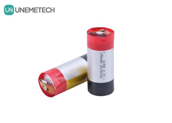 Quality 5A High Rate Discharge Cylindrical LiPo Battery 3.7V 650mAh 16350 For Home Appliances for sale