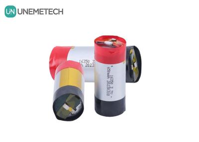 China 5A High Rate Discharge Cylindrical LiPo Battery 3.7V 650mAh 16350 For Home Appliances for sale