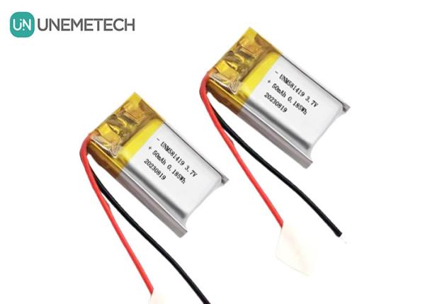 Quality Ultra Small 3.7v 50mah Lipo Battery 15C High Discharge Rate Lithium Ion Battery for sale