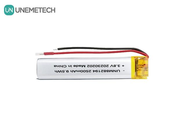 Quality Custom 882194 High Voltage LiPo Battery 4.35V 2500mAh 1 Year Warranty for sale