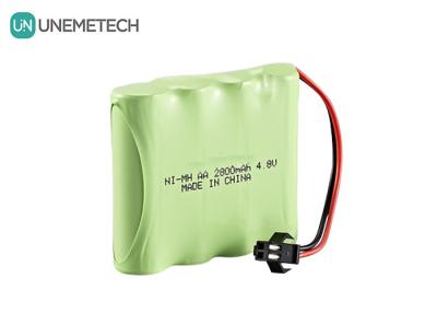 China 2800mAh AA 4.8V NiMH Bateria recarregável com tempo de descarga prolongado à venda