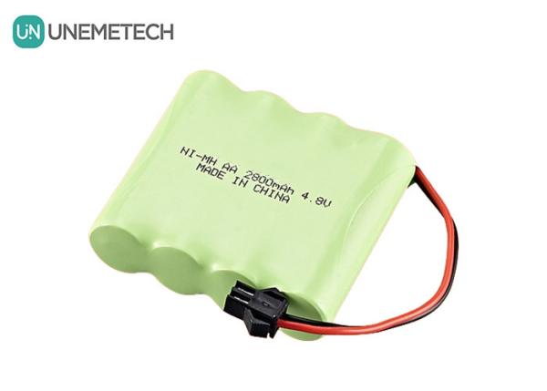 Quality 4.8V Nickel-Metal Hydride Battery 2800mAh Rechargeable AA Battery Packs for sale