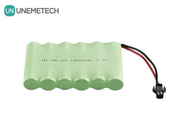 Quality 7.2V NiMH Battery Packs 1800mAh Nickel Metal Hydride Batteries For Remote for sale