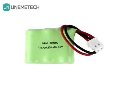 China 1/2AAA NiMH oplaadbare batterijpakketten 3.6V 230mAh Kolom oplaadbare batterij voor binnenplaatslamp Te koop