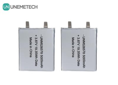 China 526578 3,87 V Hochspannung LiPo-Batterie 5000mAh 4,45 V Ladespannung Für die Strombank zu verkaufen