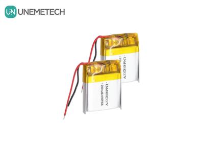 China 3.7V 250mAh 801823 Lipo-batterij met een hoge energiedichtheid voor zakrekenaars Te koop