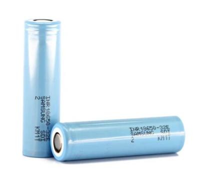 China Samsung 32E 18650 3200mAh 6.4A Bateria 3.65V Célula de íons de lítio cilíndrica INR18650-32E à venda