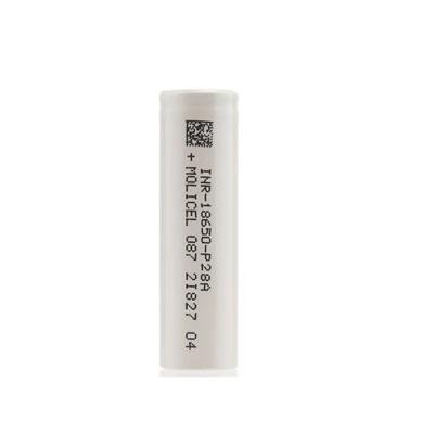 China Molicel INR-18650-P28A 18650 Batterie 3.6V 2800mAh mit 35A Max Kontinuentententladestrom zu verkaufen