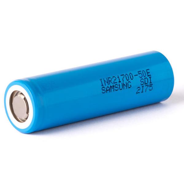 Quality Samsung 50E 21700 5000mAh 9.8A Battery 3.6V Lithium Ion Battery Cell INR21700 for sale