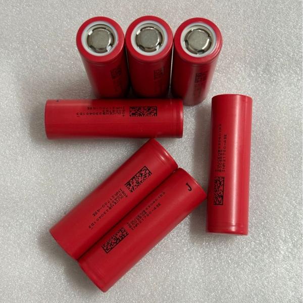 Quality 3C 4500mAh 21700 Cylindrical Lithium Ion Battery INR21700-45E For Electric Motor for sale