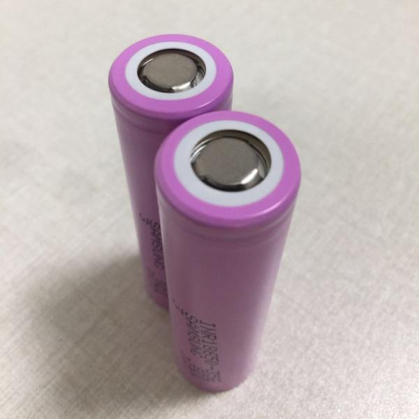 Quality Samsung 35E 18650 Battery 3500mAh 8A 3.6V Cylindrical Lithium Ion Cell INR18650 for sale
