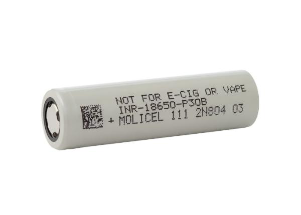 Quality Molicel P30B 18650 3000mAh 36A Battery INR-18650-P30B 3.6V Flat Top Cell for sale