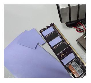China 2.9G/CC Acrylate de Thermische Stootkussens van de Hitteoverdracht, het Thermische Geleidende Stootkussen van de Vezeloptica Te koop