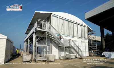 China VIP lounge two story tent with aluminum stair for outdoor party events for sale