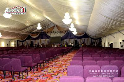 China 1000 people large church tent with nice decor in Nigeria for sale