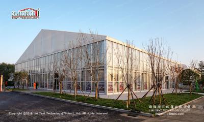 China Large basketball tent hall with lighting for permanent set up for sale