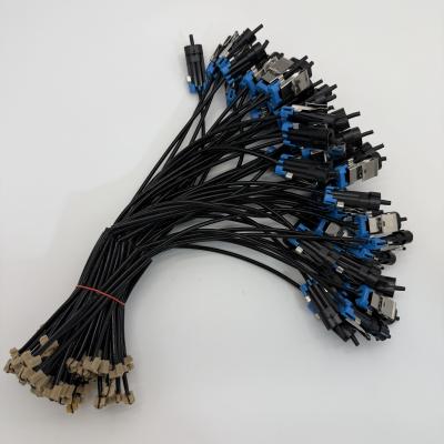 China Youfin Bus Brake Pad Wear Sensor Warning Cable YF3501AD02‑050‑B, Disc Brake Induction Wire With Blue Waterproof Connector for sale