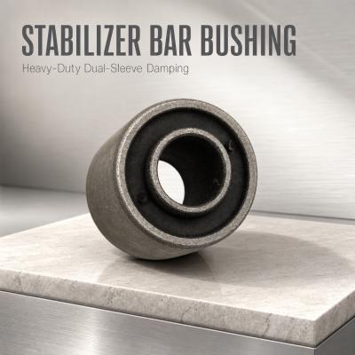 China Universal Bus Stabilizer Bar End Bushing Rubber Sleeve Size 48*20*50mm Balance Rod Bearing Bushing for Coach Chassis Replacement for sale