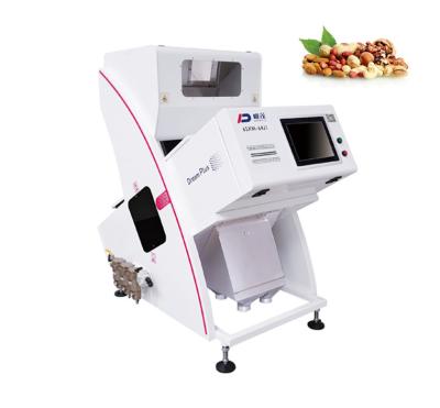 China Corazón Shell Mini Color Sorter 500kg/H de la macadamia con el canal 64 en venta