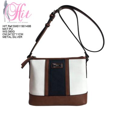 China PU Leather Fashion Women Tote Bag Hot Sell Ladies Handbag for sale