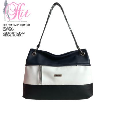 China Top Selling cross ring handle Women Handbag PU Ladies Shoulder Bag for sale
