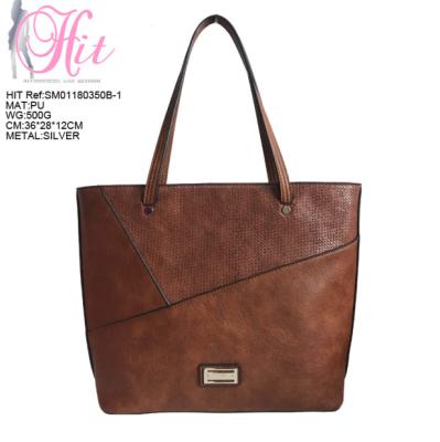 China Hot Sale China Wholesale Ladies Fashion Classic Lightweight PU Leather Shopping Purse women bags handbag for sale