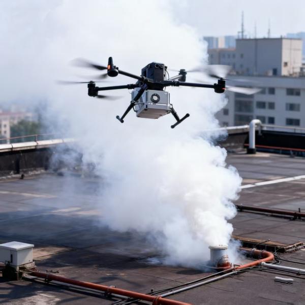 Quality Passive FTIR UAV Drone Chemical Gas Detector LoRaWAN WiFi For Environmental Impact Assessments for sale