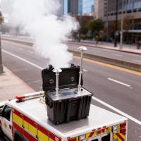 Quality VOCs Mobile Air Quality Monitoring Station Instruments Lightweight for sale