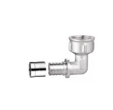 China High-Performance Elbow Brass Pipe Fittings with Threaded Connection 232 PSI Pressure Rating for sale