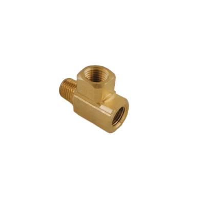 China Brass Body 3 Way Pipe Fitting F/F/M Thread for sale