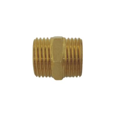 China M/M Straight Brass thread Pipe Fitting for sale