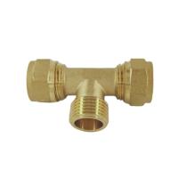 Quality Industry Function 16mm Compression Tee Fittings For Temperature Range -20°C To for sale