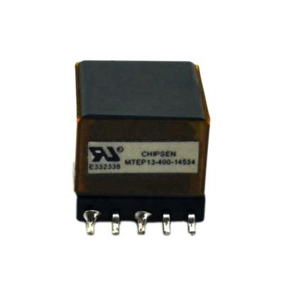 China EP Series High Frequency Transformer Manufacturers 8 Pin Wired Toplogy Rectangle 220v to 12v for sale