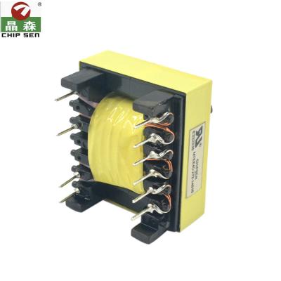 China Power Transformer Manufacturer 12v to 220v 1000w Ee40 Flyback Center Tapped High Voltage Pulse Transformer for sale