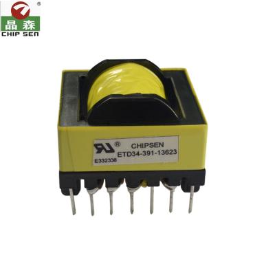 China Electronic ETD34 ETD39 Transformer 480v Current 300w High Tension Neon Light Transformer 600va 220v to 9v Power Supply Transformer Custom for sale