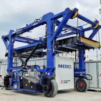 China 60T Diesel Straddle Carrier for Heavy Loads - 60 Ton Capacity Container Handling Equipment for sale