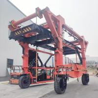 China 60T Diesel Straddle Carrier for Heavy Loads - 60 Ton Capacity Container Handling Equipment for sale