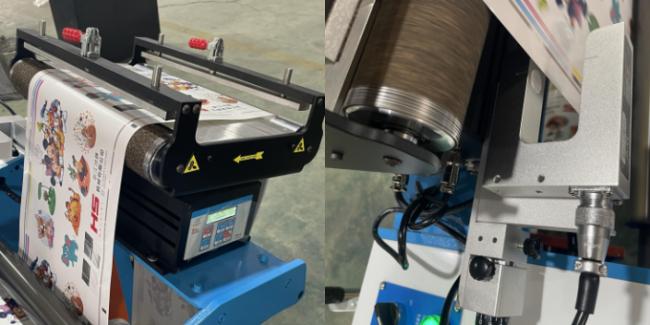 roll to roll pre coating film Laminating machine oil pressure constant temperature heating electromagnetic heating